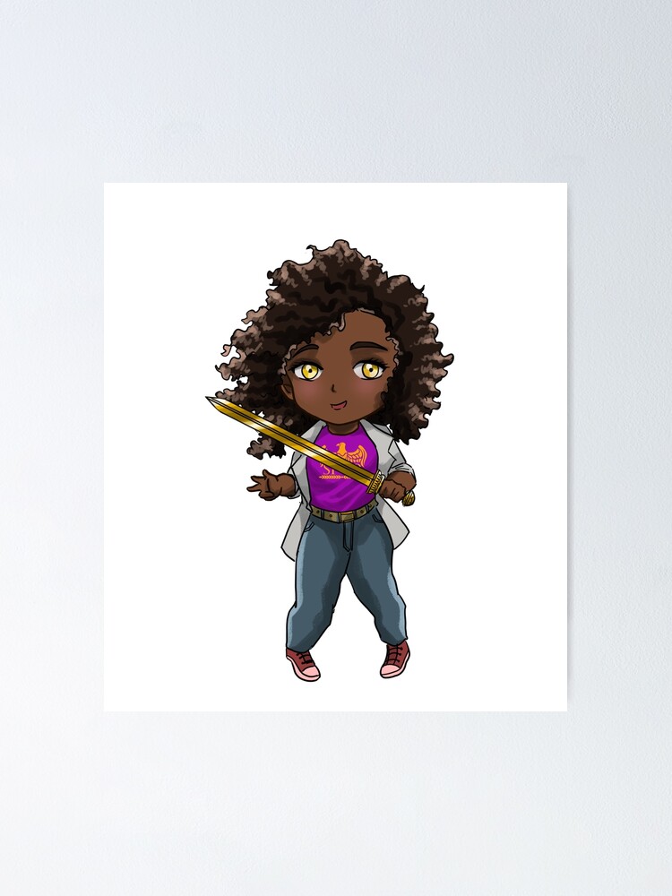 "CHIBI HAZEL LEVESQUE - PJO/HOO Character" Poster for Sale by ...