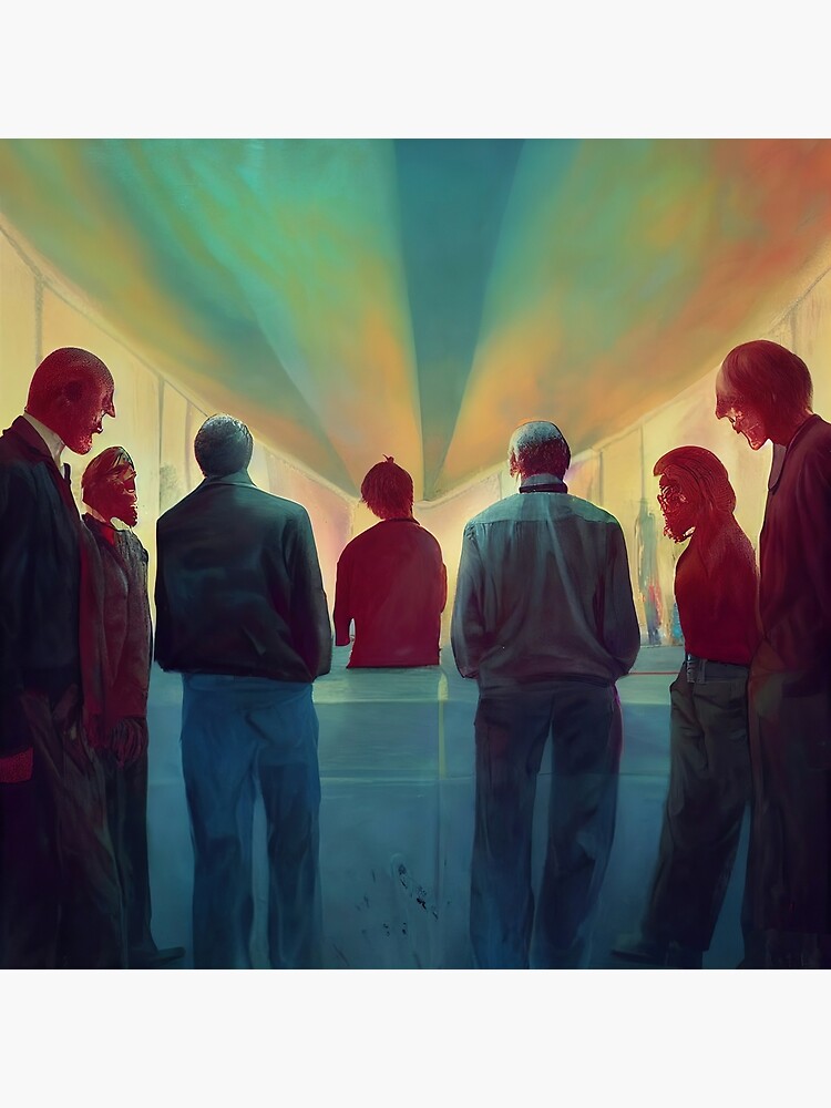 "Horror Dead Dad Club Sticker" Poster for Sale by TheCreativeFab ...