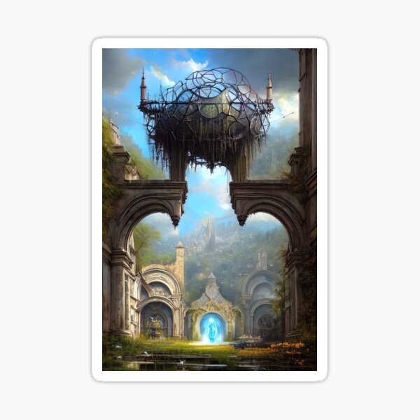 "Altar of Order" Sticker for Sale by KinglnYellow | Redbubble