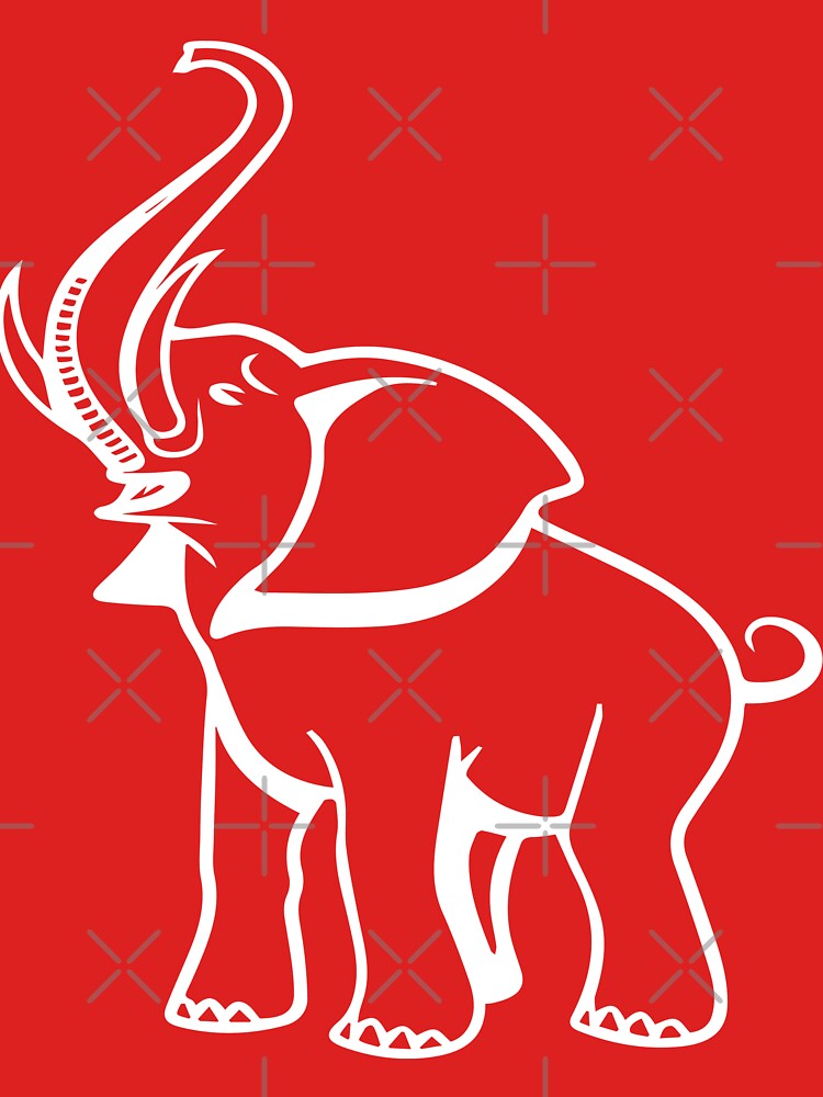 "Delta Elephant Sigma Red Theta 2" T-shirt for Sale by vma77 ...