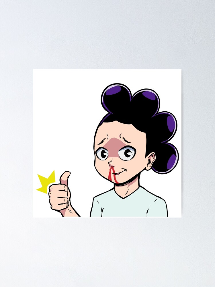 "Mineta - Boku no hero" Poster for Sale by cubeallsides | Redbubble