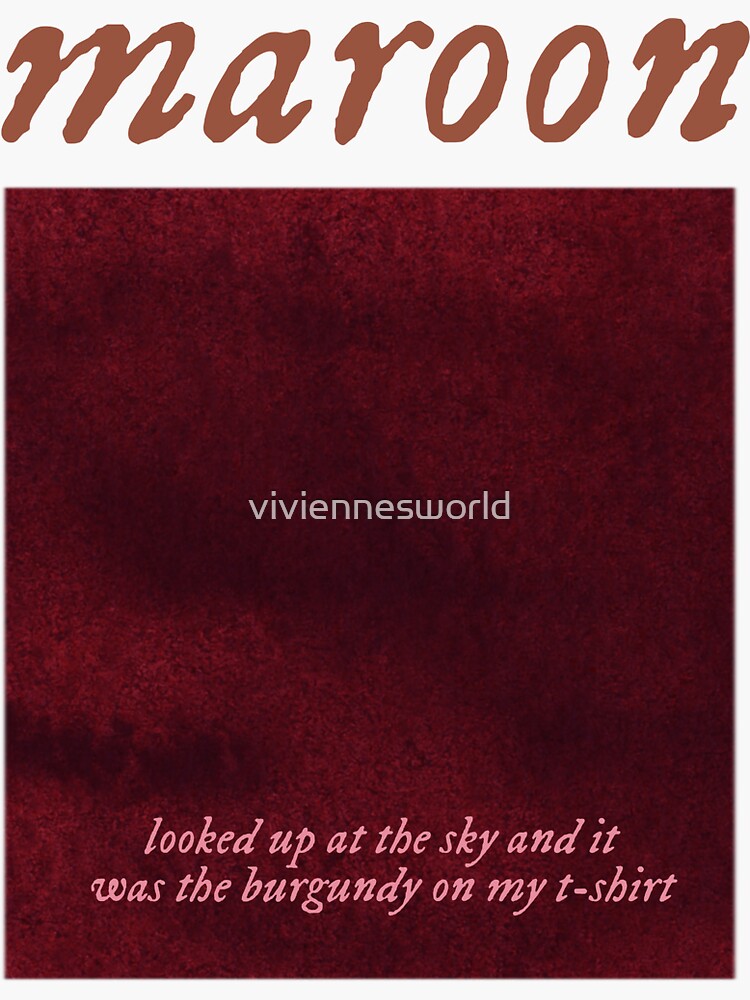 Maroon Color Quotes