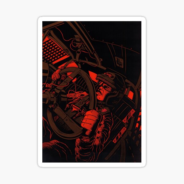 "Cole Trickle - Race" Sticker for Sale by DrawingAndText | Redbubble