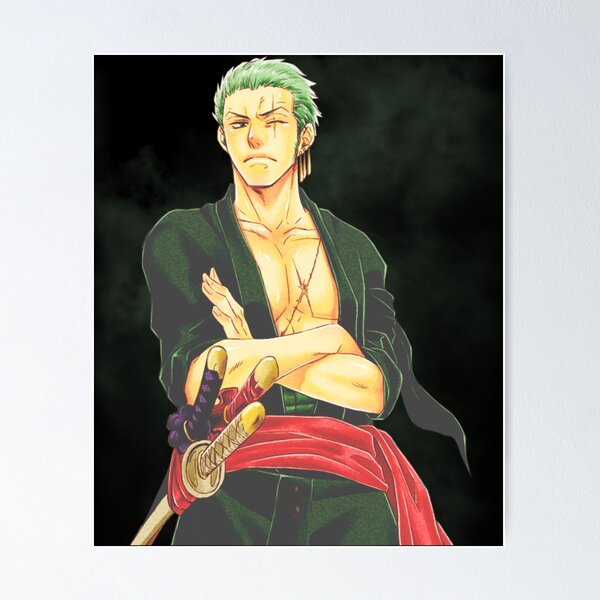 "One piece anime manga Roronoa Zoro Render, Roronoa Zoro illustration ...
