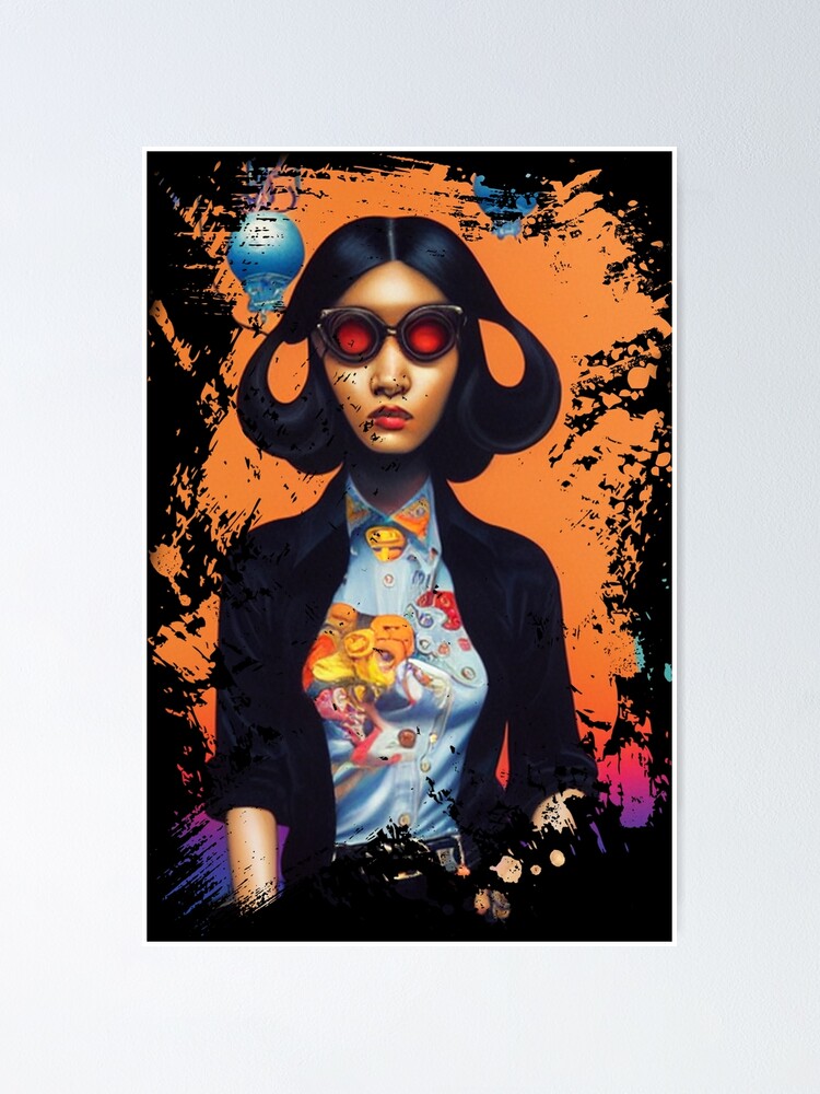 "70s Funk Women" Poster for Sale by mayza-shop | Redbubble