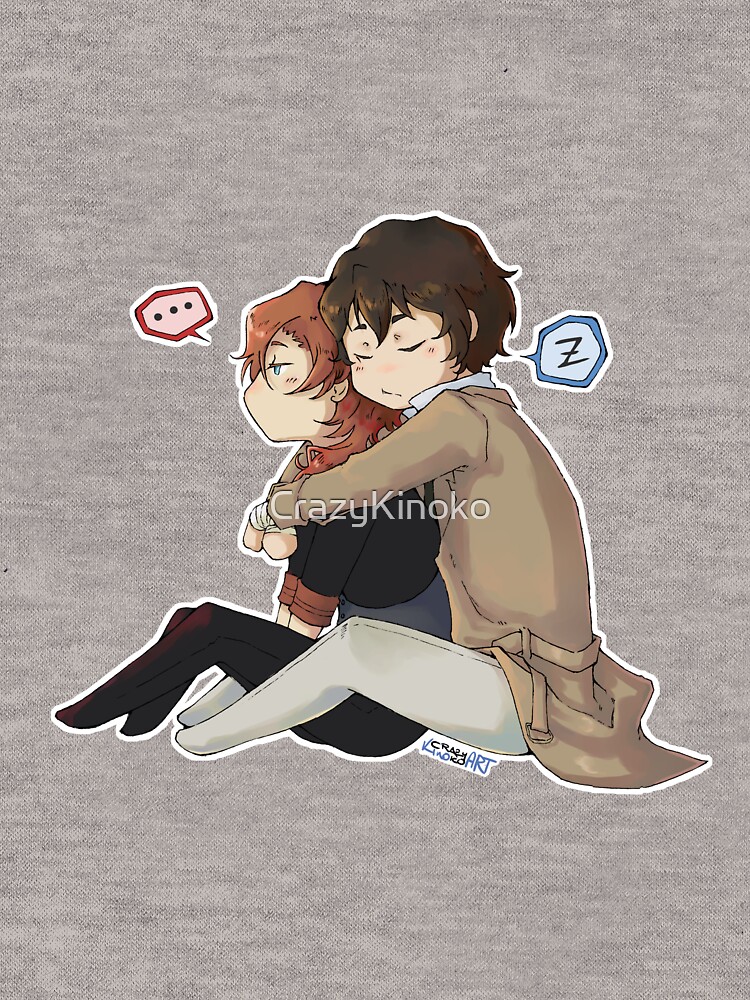 "Chibi Soukoku" Lightweight Hoodie for Sale by CrazyKinoko | Redbubble