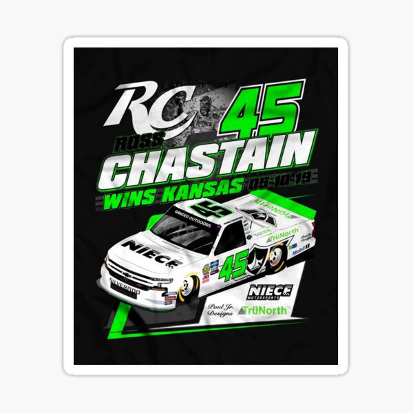 " ross chastain" Sticker for Sale by foxdesing1 | Redbubble