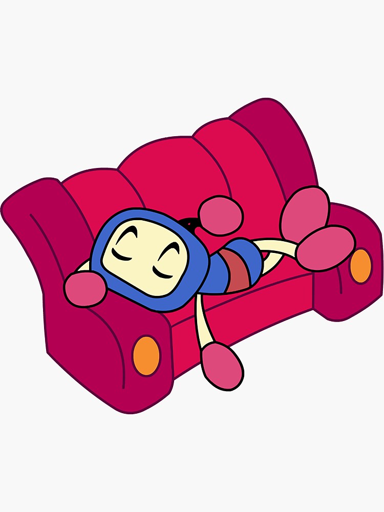 "Blue Bomberman - Super Bomberman R" Sticker for Sale by PopDestination ...