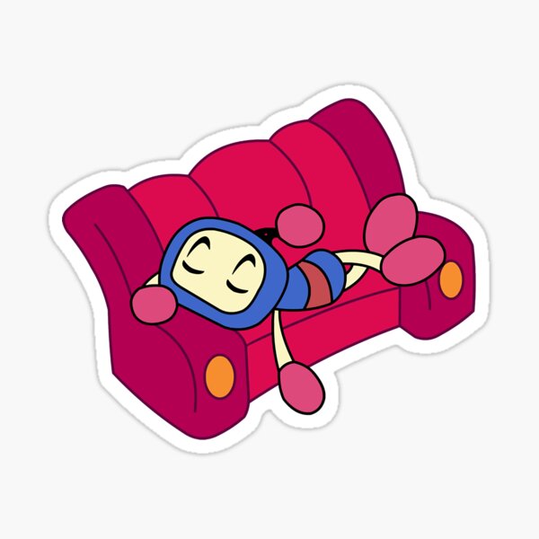 "Blue Bomberman - Super Bomberman R" Sticker for Sale by PopDestination ...
