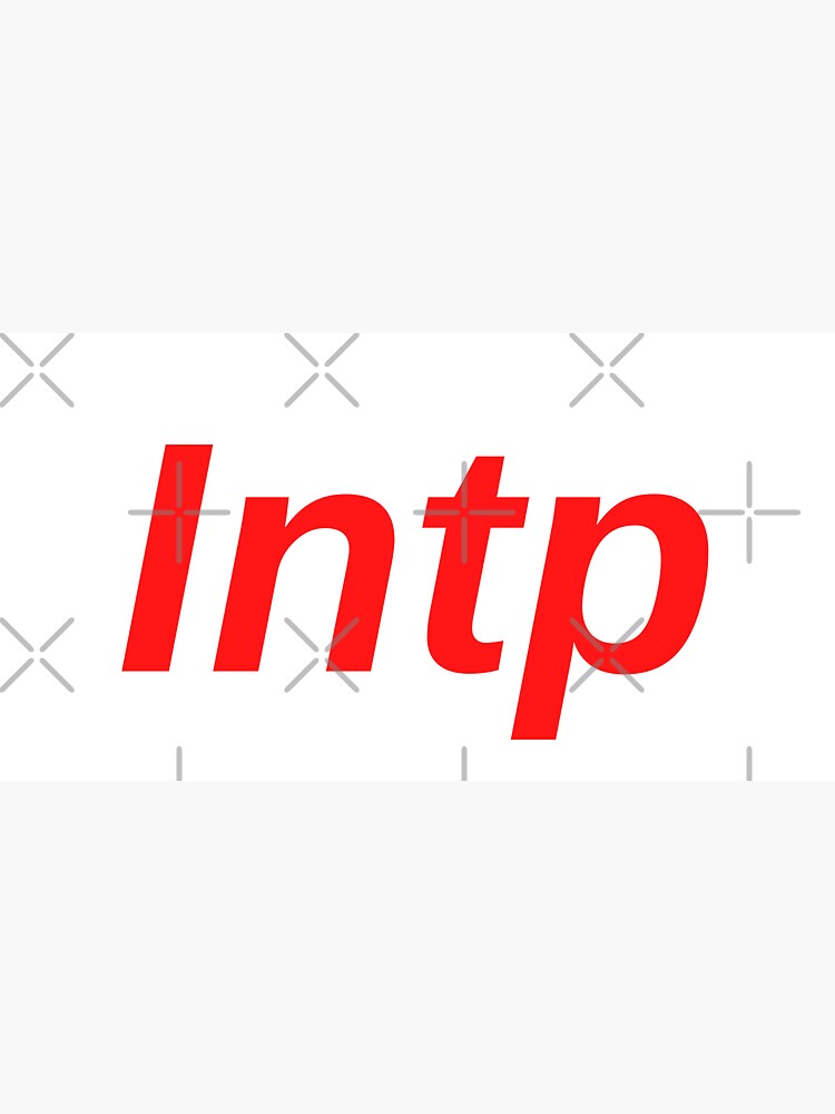 "INTP" Sticker for Sale by Typify | Redbubble