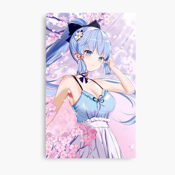 "Expression Ayaka Kamisato Genshin Impact" Metal Print for Sale by ...