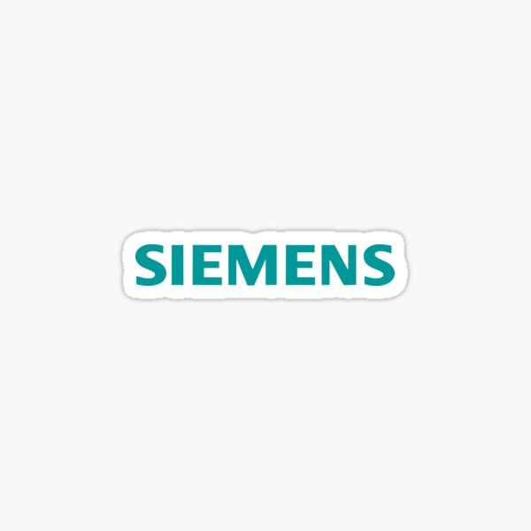 "Best Selling Siemens Logo" Sticker for Sale by uiksanprmt | Redbubble