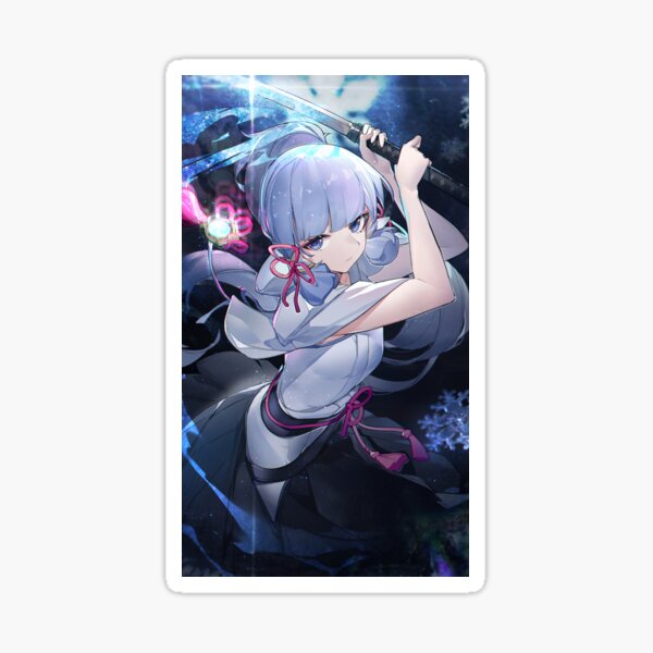 "Cool Beauty Ayaka Kamisato Genshin Impact" Sticker for Sale by ...