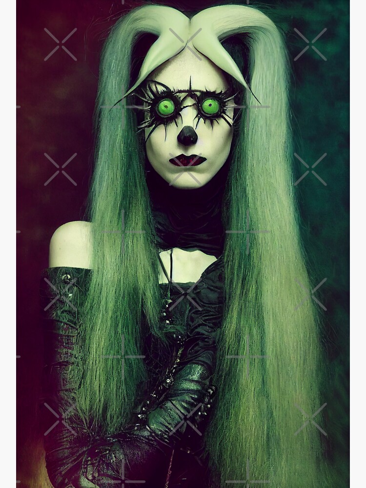 "ALIEN FASHION SHOOT Midjourney AI Artwork" Sticker for Sale by ...