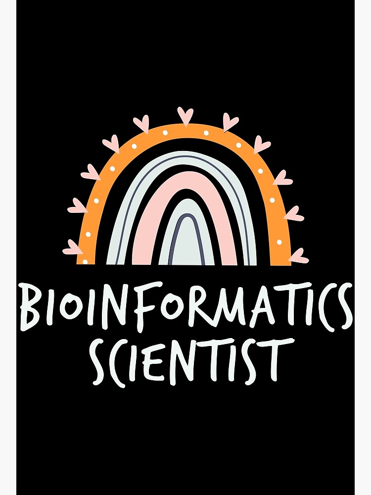 "Cutest Bioinformatics Scientist Bioinformatician" Poster for Sale by ...