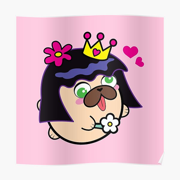 Póster «Doopy el cachorro Pug - Día de la Madre» de poopy-and-doopy ...