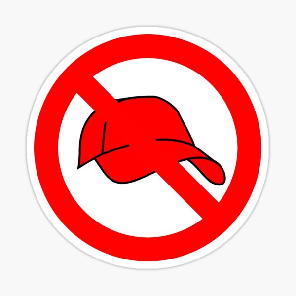 "NO MAGA" Sticker for Sale by MBPress | Redbubble