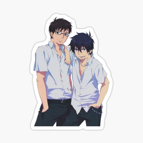 "Blue Exorcist" Sticker for Sale by OtakuWord | Redbubble