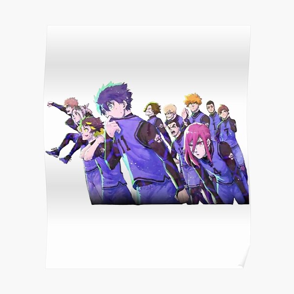 "Yoichi Isagi Team by Blue Lock Art" Poster for Sale by DesignByAngel ...