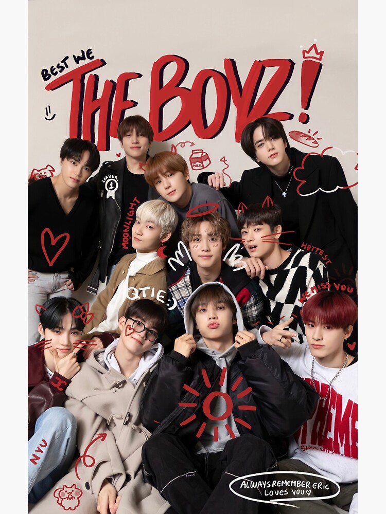 "Best We The Boyz!" Sticker for Sale by saixchi | Redbubble