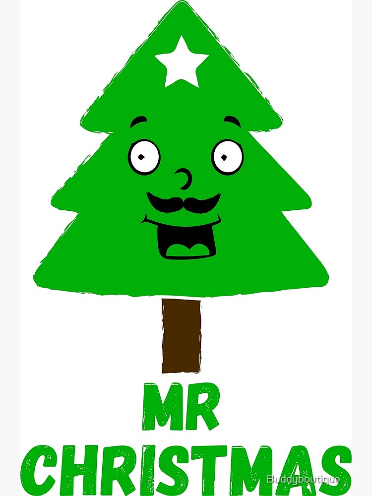 "Mr Christmas Christmas tree" Poster for Sale by Buddyboutique | Redbubble