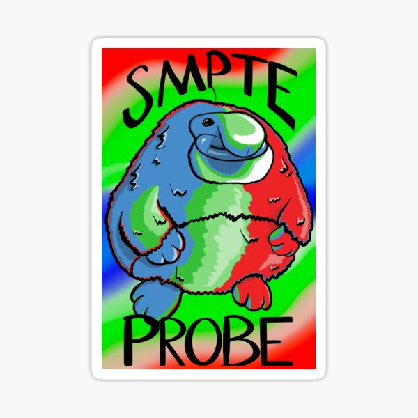 "Proboscis Monkey in RGB" Sticker for Sale by ejd5280 | Redbubble