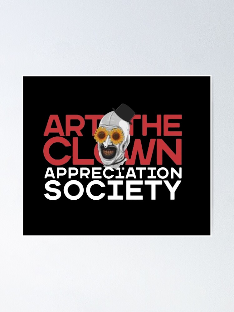 "Terrifier Art The Clown Horror Design" Poster for Sale by ...