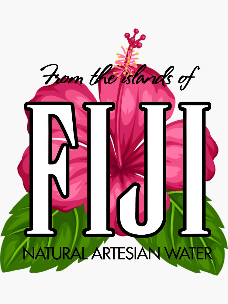 "Fiji" Sticker for Sale by BitSweeper | Redbubble