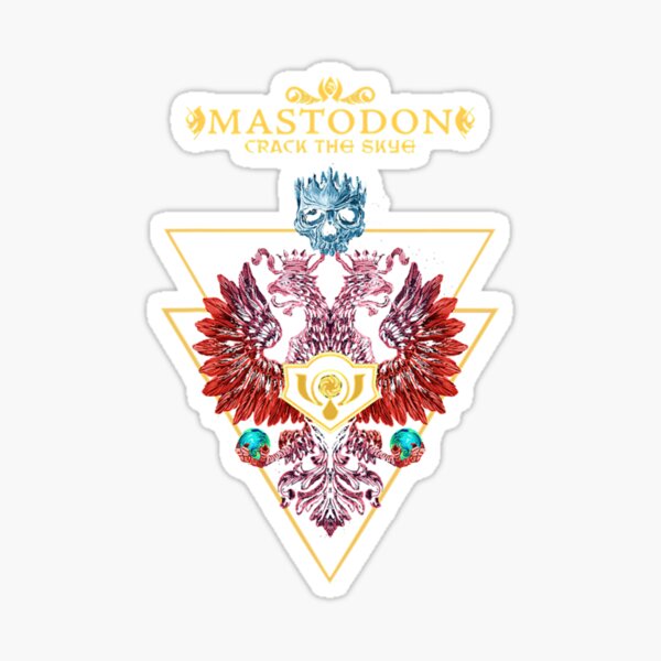 "Mastodon - Vibrant Double Eagle " Sticker for Sale by RockandRollst ...