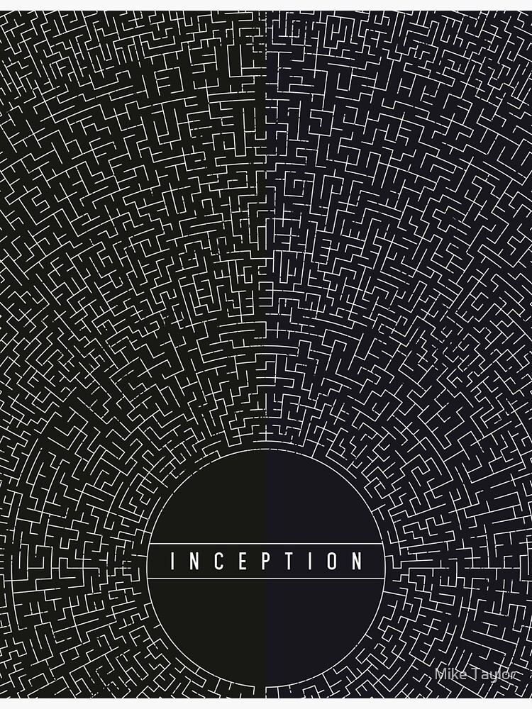 "Inception Movie Poster" Sticker for Sale by miketea | Redbubble