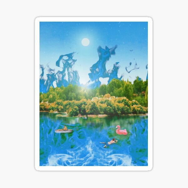 "Summertime Sadness" Sticker for Sale by digidawg | Redbubble