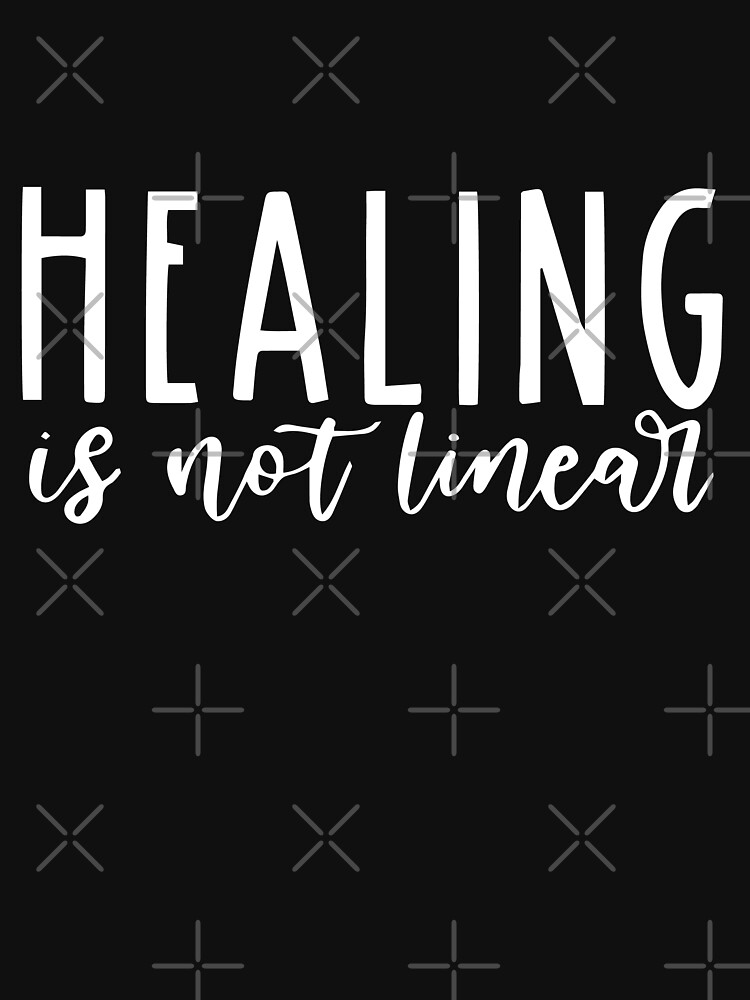 "Healing is not linear groovy" T-shirt for Sale by Nepaz-Designs ...