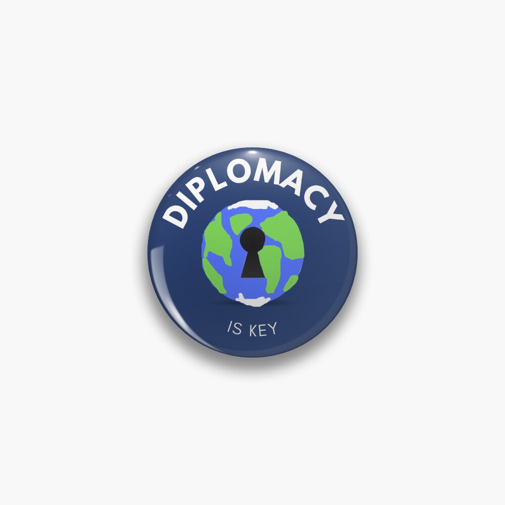 "Diplomacy is Key" Sticker for Sale by MUNSC | Redbubble