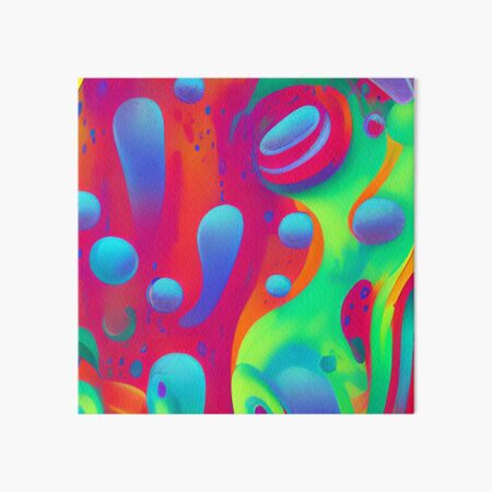 "Retro Groovy Lava Lamp Inspired Design With Abstract Shapes And Colors ...