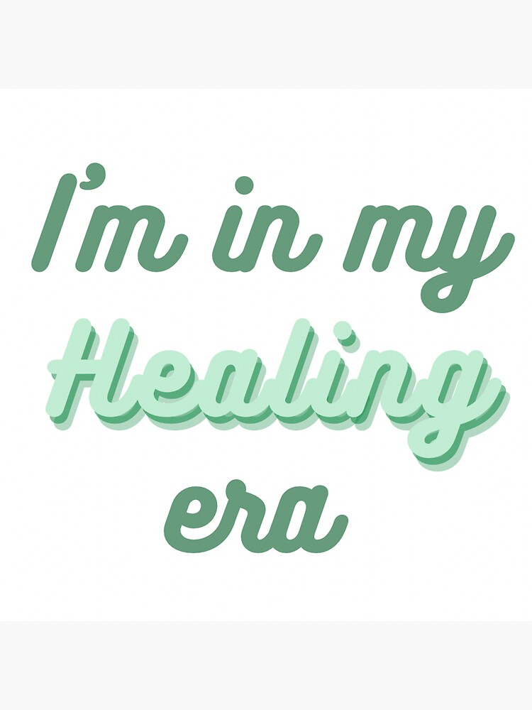 "Healing Era" Sticker for Sale by shaejohnson99 | Redbubble