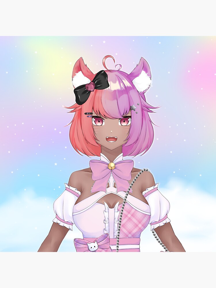 "Vtuber Aivee Fawkes Live2D Rainbow Sky" Sticker for Sale by Aiveena ...