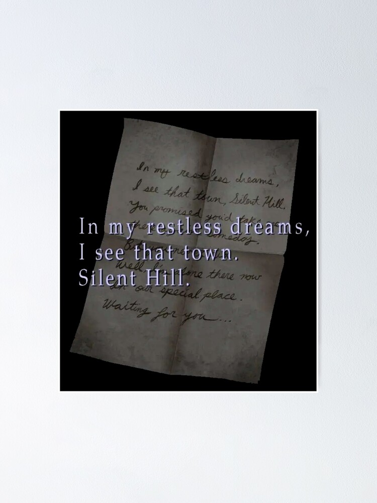 "Mary's Letter (SH2)" Poster for Sale by Design-By-Dan | Redbubble