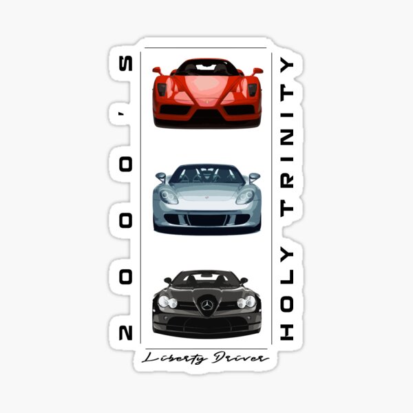 "slr enzo carrera gt holy trinity" Sticker for Sale by libertydriver ...