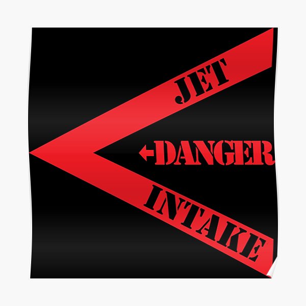 "Jet Intake" Poster for Sale by Yorkiedesign | Redbubble