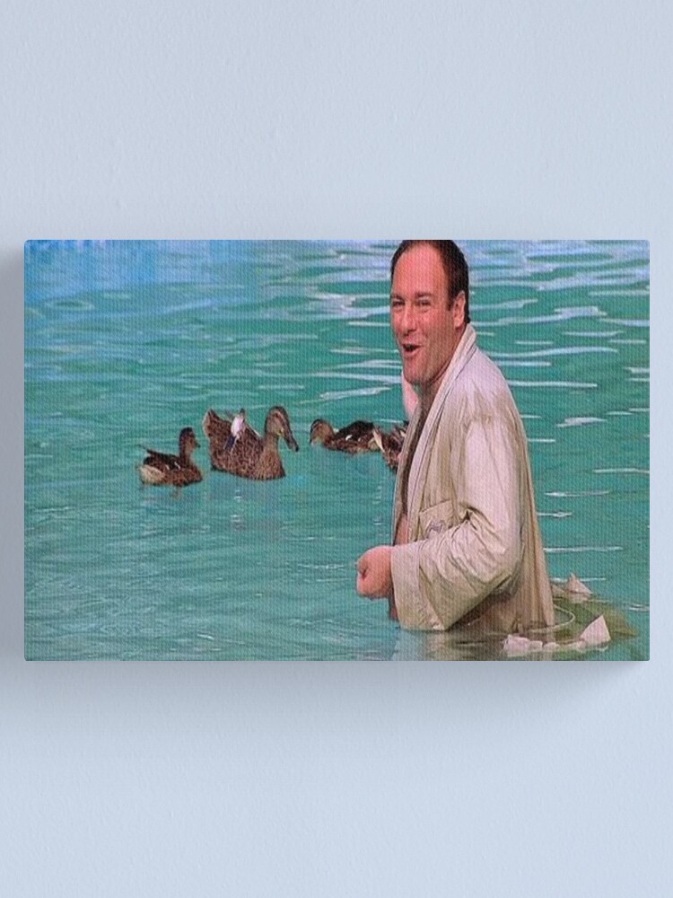 "Sopranos Ducks" Canvas Print for Sale by Moviesvibess | Redbubble