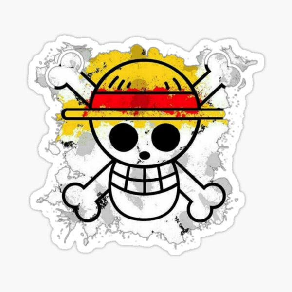 "Mugiwara Pirate Logo Stickers " Sticker for Sale by Foxxy0 | Redbubble
