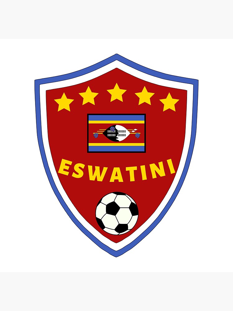 "Eswatini Football Team" Sticker for Sale by Footballunite | Redbubble
