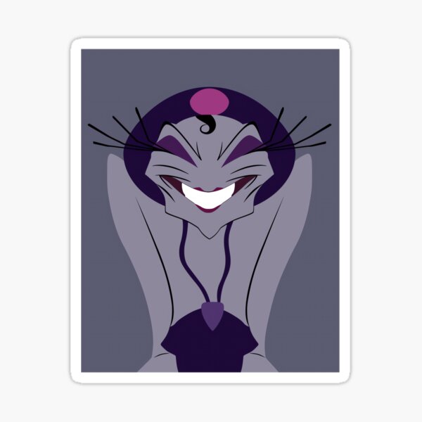 "Minimal Yzma " Sticker for Sale by sharagosv | Redbubble