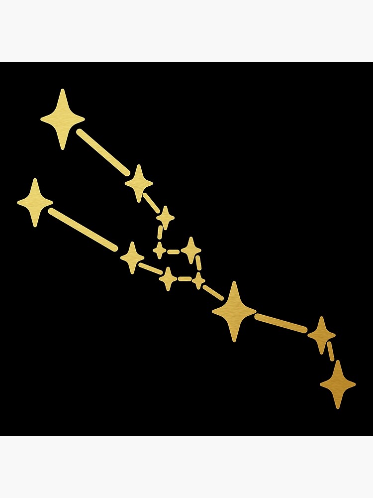 "Gold Taurus Constellation Zodiac Astrology" Poster for Sale by ...