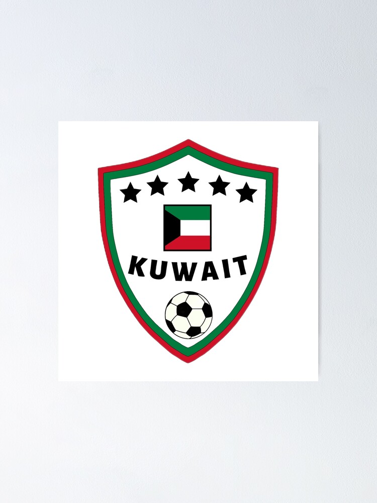 "Kuwait Football Team" Poster for Sale by Footballunite | Redbubble