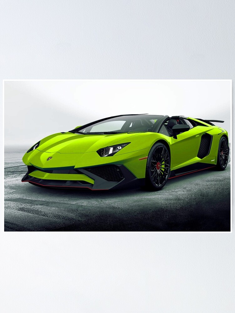 "Lamborghini Aventador SVJ" Poster for Sale by SimoCars | Redbubble