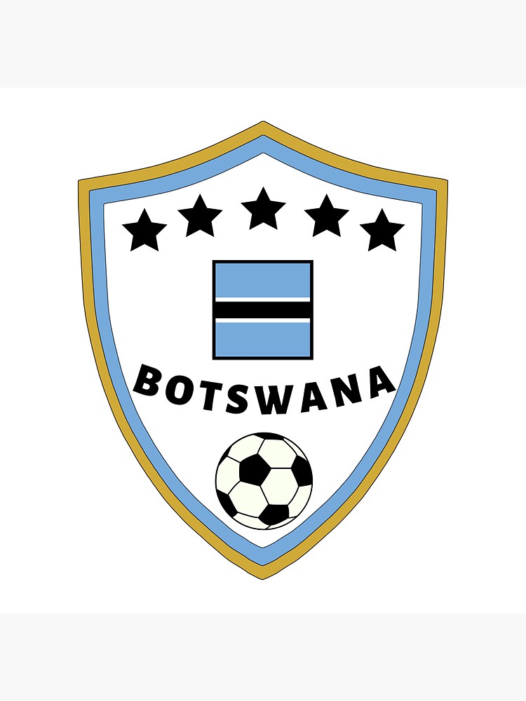 "Botswana Football Team" Sticker for Sale by Footballunite | Redbubble