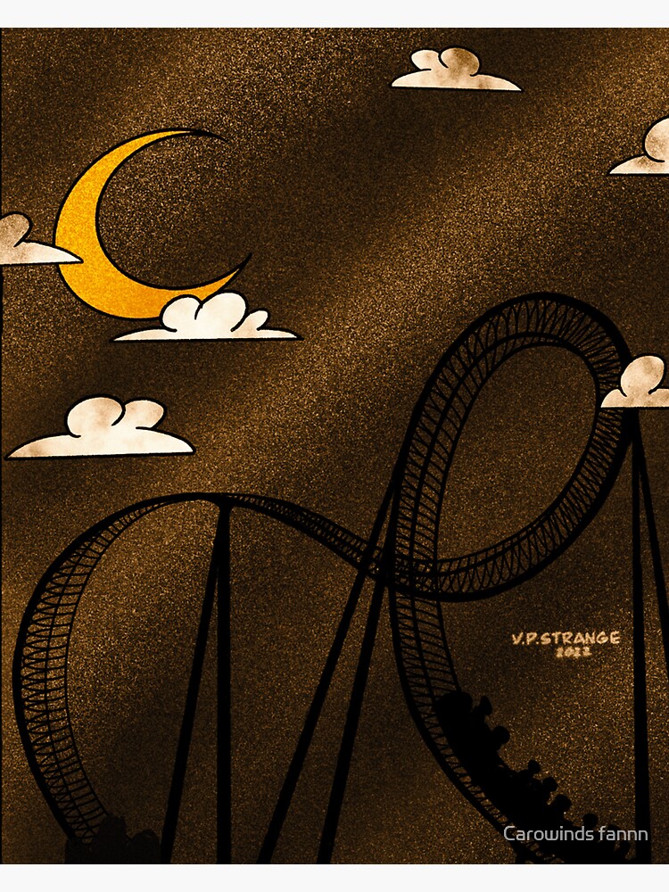 "Roller Coaster theme park" Sticker for Sale by rifat710 | Redbubble