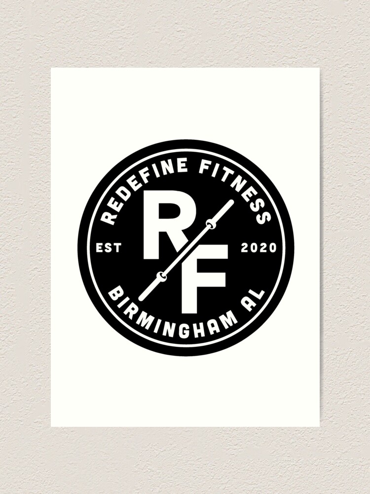 "Redefine Fitness Logo " Art Print for Sale by Statepallets | Redbubble