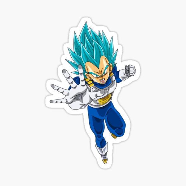 "Vegeta" Sticker for Sale by SatourHM | Redbubble